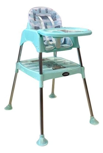 Jusso Boom Çalışma Masalı Mama Sandalyesi-Mint Jusso Boom Çalışma Masalı Mama Sandalyesi-Mint