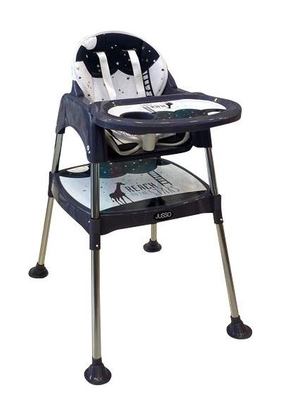 Jusso Boom Çalışma Masalı Mama Sandalyesi-Antrasitwhite Jusso Boom Çalışma Masalı Mama Sandalyesi-Antrasitwhite