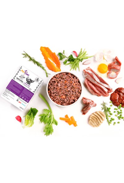 Pet Chef Naturel Hindi Etli Köpek Maması 12X1.500 gr Paket Pet Chef Naturel Hindi Etli Köpek Maması 12X1.500 gr Paket