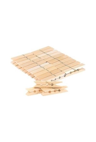 Baypack Ahşap Bambu Mandal 20 Adet Baypack Ahşap Bambu Mandal 20 Adet