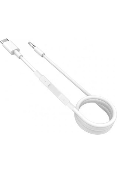 Winex Type-C To 3.5mm Aux Ses Kontrollü Dönüştürücü Adaptör Winex Type-C To 3.5mm Aux Ses Kontrollü Dönüştürücü Adaptör