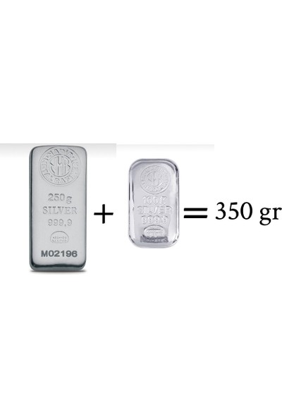 Nadir 350 gr Gümüş Külçe