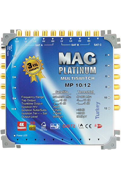 Mag 10*12 Kaskatlı Uydu Santrali