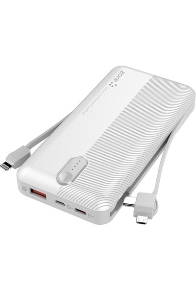 Dolia ZR-2014 Powerbank 20000 Mah Ultra Hızlı Şarj Dahili Kablo Type-C - Micro - Iphone Dolia ZR-2014 Powerbank 20000 Mah Ultra Hızlı Şarj Dahili Kablo Type-C - Micro - Iphone