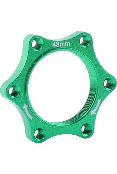 Alüminyum Mtb Bisiklet Dişli Hub Disk Fren Rotor Adaptörü Taban Yeşil 48MM Alüminyum Mtb Bisiklet Dişli Hub Disk Fren Rotor Adaptörü Taban Yeşil 48MM