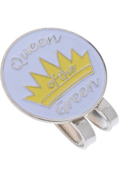 Katı Alaşım Golf Klipsi ve Top Marker Golf Eğitim Aracı Taç Katı Alaşım Golf Klipsi ve Top Marker Golf Eğitim Aracı Taç