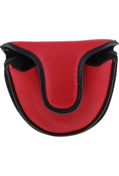 Yumuşak Rahat Pu Golf Mallet Kafa Kapak Kulübü Koruyucu Atıcı Kapak Kırmızı Yumuşak Rahat Pu Golf Mallet Kafa Kapak Kulübü Koruyucu Atıcı Kapak Kırmızı