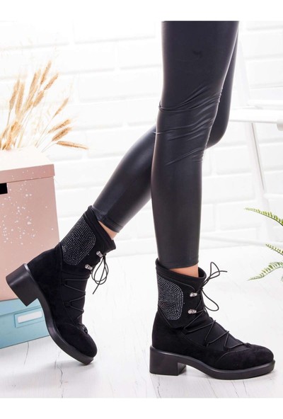 Modanın Frekansı Aristoo Kadin Bot Siyah