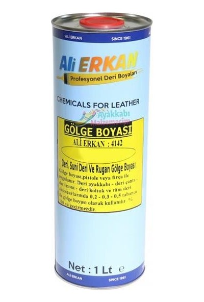 Ali Erkan Deri ve Rugan Gölge Boyası 1 Litre