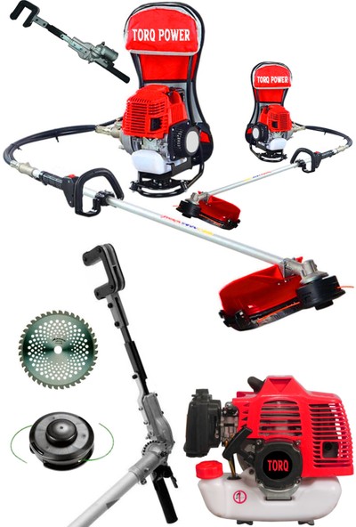 Torq Power Benzinli Sırt Tipi 9,5 Hp Ot Çalı Çim ve Çayır Biçme Tırpanı Zeytin Silkme Aparatı Hediye Torq Power Benzinli Sırt Tipi 9,5 Hp Ot Çalı Çim ve Çayır Biçme Tırpanı Zeytin Silkme Aparatı Hediye