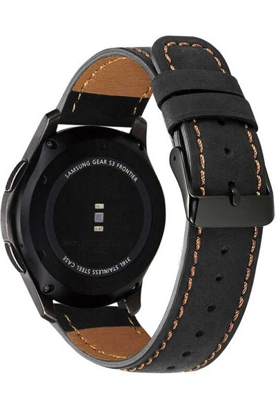 Huawei Watch Gt 3 46MM Kordon Krd-29 Deri Kordon Kayış Strap
