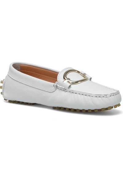 Nine West Mevano 2fx Beyaz Kadın Loafer
