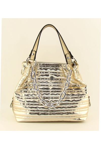 Kadın Halkalı Kapitone Salaş Omuz Çantası