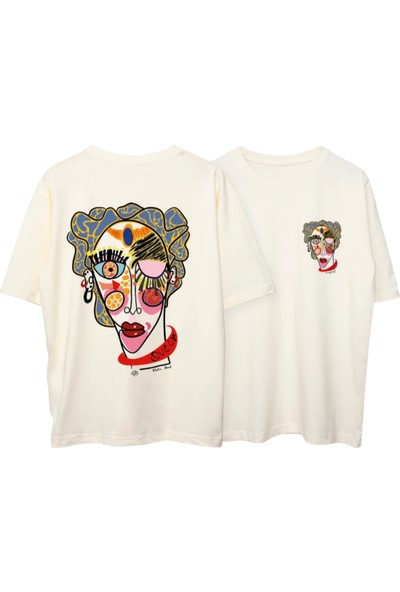 Queen, Oversize %100 Pamuk Unisex Tişört