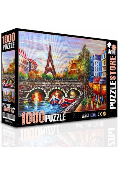 Puzzle Store® Yağlıboya Tablo 1000 Parça Puzzle Store® Yağlıboya Tablo 1000 Parça