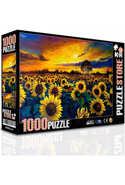 Puzzle Store® Ayçiçekleri 1000 Parça Puzzle Store® Ayçiçekleri 1000 Parça