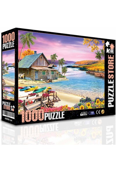 Puzzle Store® Huzurdaki Ev 1000 Parça Puzzle Store® Huzurdaki Ev 1000 Parça
