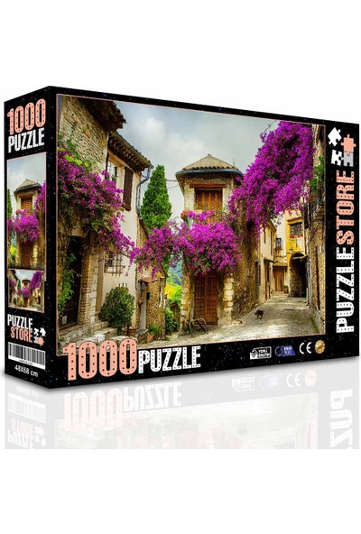 Puzzle Store® Mor Sümbül Sokağı 1000 Parça Puzzle Store® Mor Sümbül Sokağı 1000 Parça