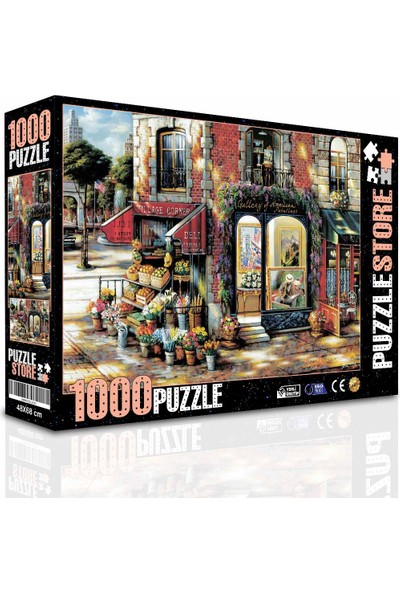 Puzzle Store® Village Corner 1000 Parça Puzzle Store® Village Corner 1000 Parça
