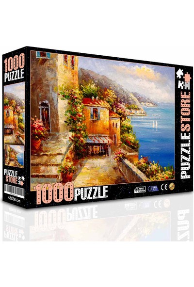 Puzzle Store® Kıyıdaki Ev 1000 Parça