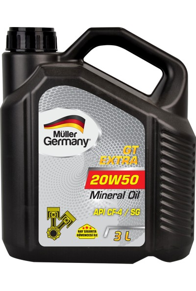 Müller Germany 20W/50 Gt Extra 3 Lt