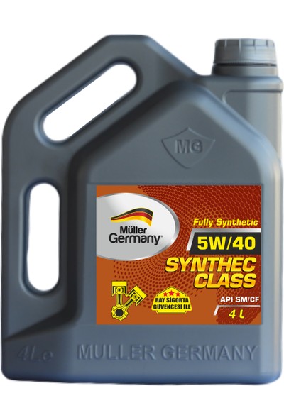 Müller Germany 5W/40 4 Lt Full Synthetic