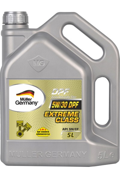 Müller Germany 5W/30 Dpf Full Synthetic 5 Lt