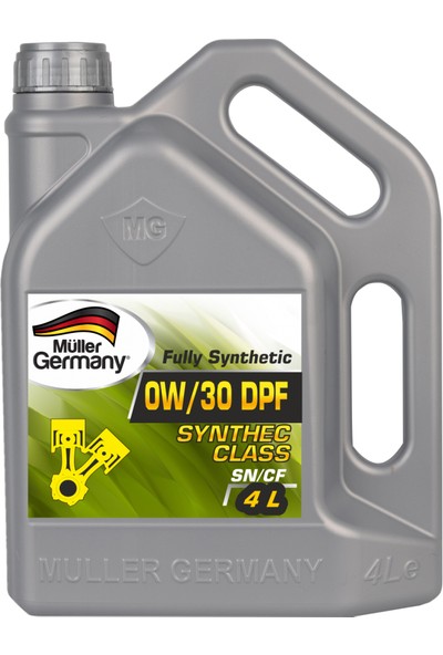 Müller Germany 0W/30 Dpf Synthec Class 4 Lt
