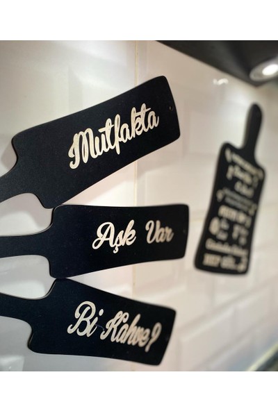 Mutfak Kurallaarı Siyah Ahşap Tablo Mutfak Kurallaarı Siyah Ahşap Tablo