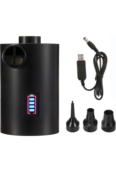 Elektrikli Hava Pompası Şişme Pompa Şarj Edilebilir Elektrikli Hava Pompası Şişme Pompa Şarj Edilebilir