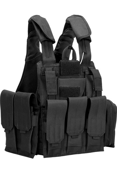 Ayrılabilir Kese Çantalı Molle Yelek Yelek Taşıyıcı