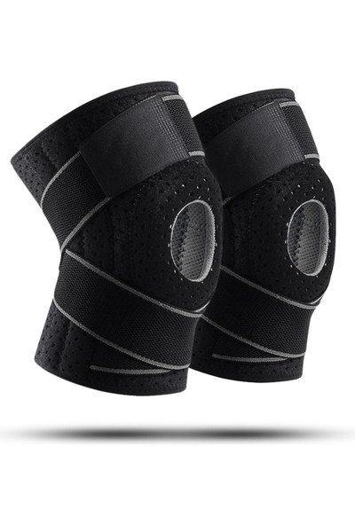 2 Adet Spor Dizlik Ayarlanabilir Dizlik Yay Destekli 2 Adet Spor Dizlik Ayarlanabilir Dizlik Yay Destekli