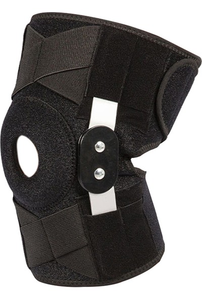 Spor Brace Ayarlanabilir Diz Bandı Yan Metal Sabitleyicili Spor Brace Ayarlanabilir Diz Bandı Yan Metal Sabitleyicili
