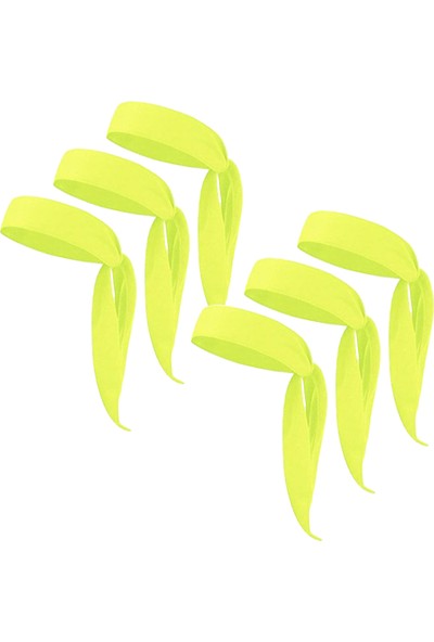 6 Adet Spor Kafa Bağları Kaymaz Bantlar Şapka Içi Bantı 6 Adet Spor Kafa Bağları Kaymaz Bantlar Şapka Içi Bantı