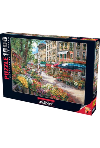 Anatolian 1000 Parçalık Puzzle / Paris Çiçek Pazarı - Kod 3106 Anatolian 1000 Parçalık Puzzle / Paris Çiçek Pazarı - Kod 3106