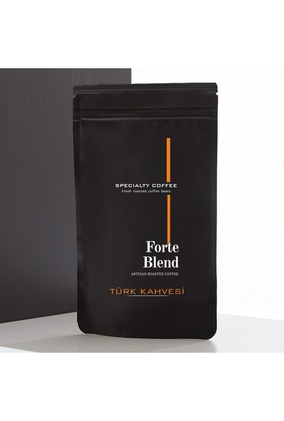 Forte Gourmet Artisan Coffee Sade Geleneksel Türk Kahvesi 100 gr Forte Gourmet Artisan Coffee Sade Geleneksel Türk Kahvesi 100 gr