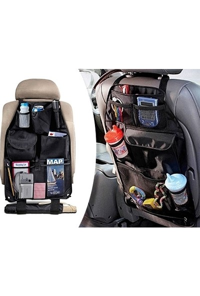 Pi İthalat Araba Koltuk Arkası Eşya Düzenleyici