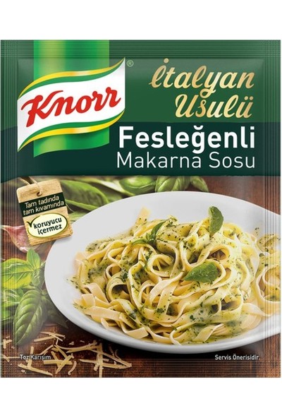 Knorr Makarna Sos Fesleğenli 45GR x 12 Adet Knorr Makarna Sos Fesleğenli 45GR x 12 Adet