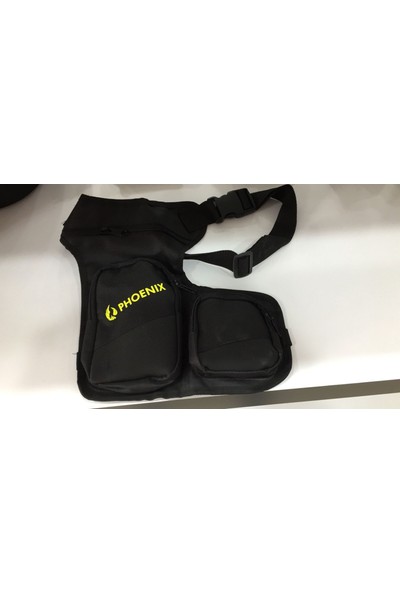 Motospartan Phoenıx Delüx Bacak Çantası Impertex Çift Cepli Siyah Sarı Yazıl Motospartan Phoenıx Delüx Bacak Çantası Impertex Çift Cepli Siyah Sarı Yazıl