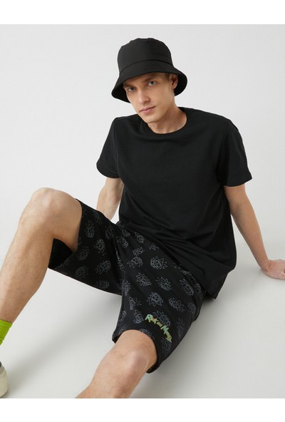 Koton Rick And Morty Baskılı Şort Lisanslı