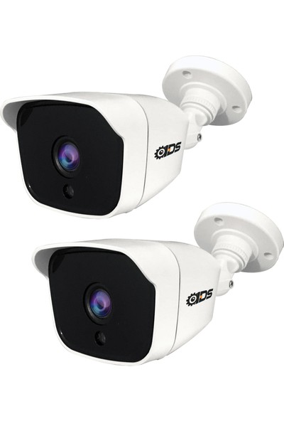 IDS 5mp Lensli 1080P Fullhd Ahd Güvenlik Kamerası Kamera Sistemleri Için Gece Görüşlü Su Geçirmez 2 Adet IDS 5mp Lensli 1080P Fullhd Ahd Güvenlik Kamerası Kamera Sistemleri Için Gece Görüşlü Su Geçirmez 2 Adet
