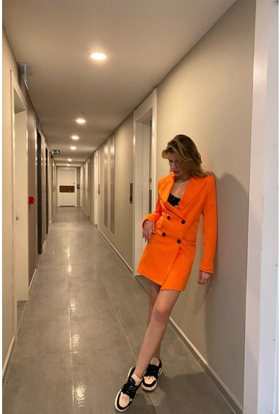 Eka 0993-8505 Uzun Blazzer Ceket