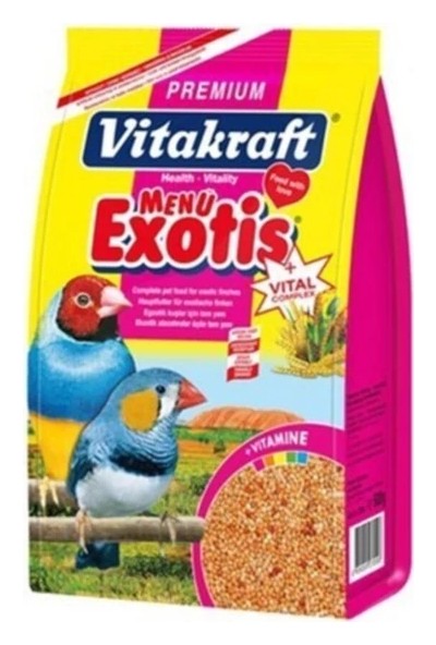 Vitakraft Premium Hint Bülbülü Egzotik Finch Kuş Yemi 500 gr x 2 Adet Vitakraft Premium Hint Bülbülü Egzotik Finch Kuş Yemi 500 gr x 2 Adet