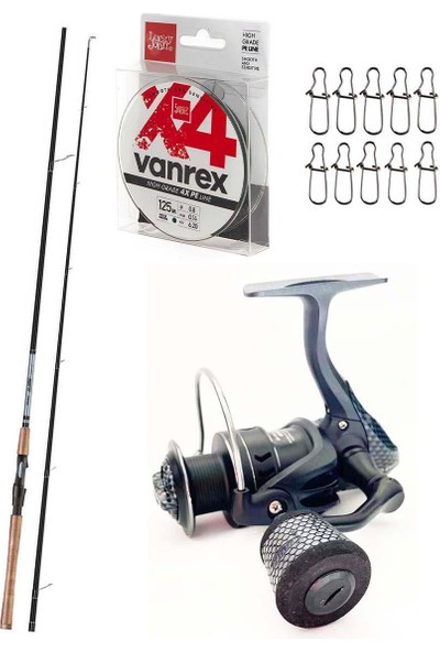 Okuma Alaris Zander 240CM + Captain Bond 3500 Spin Olta Seti Okuma Alaris Zander 240CM + Captain Bond 3500 Spin Olta Seti