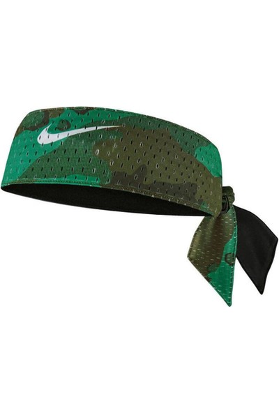 Nike Dri Fit Head Tie Bandana Çift Taraflı Tenisçi Kafa Bandı Kamuflaj ve Siyah Nike Dri Fit Head Tie Bandana Çift Taraflı Tenisçi Kafa Bandı Kamuflaj ve Siyah