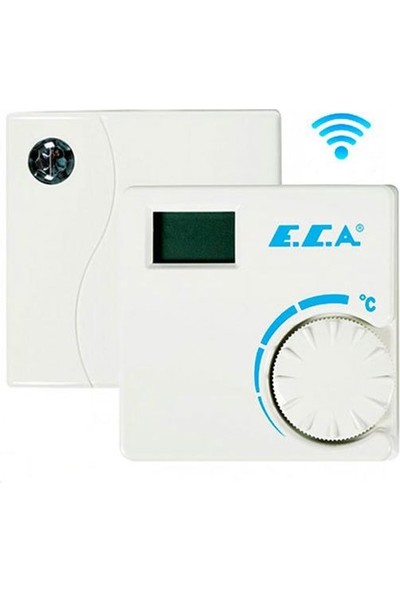 E.C.A Eca Kablosuz Oda Termostatı On/off