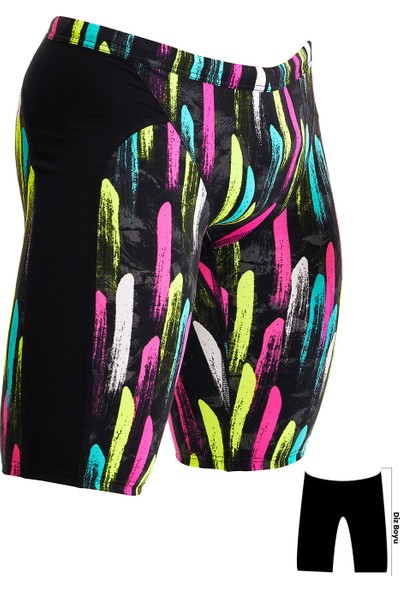 Funky Trunks Jam Lippie Launch Erkek Antrenman Mayo