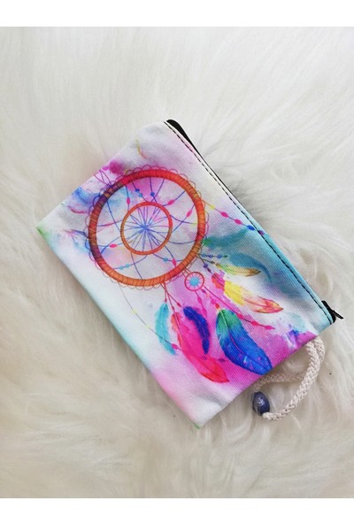 Dream Catcher Düş Kapanı Bez Cüzdan Kalemlik