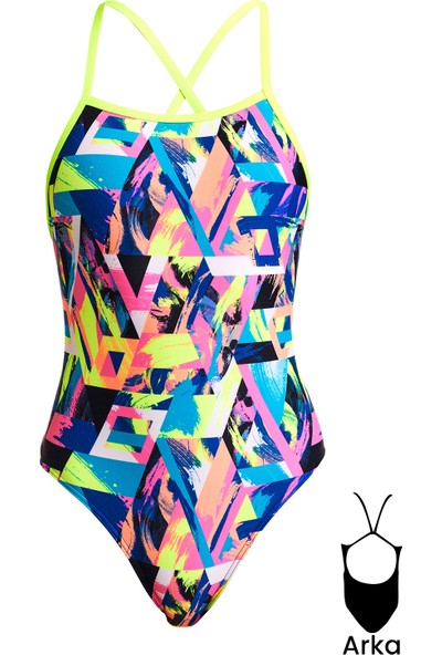 Funkita Ss Brush Cuts Kız Çocuk Antrenman Mayo Funkita Ss Brush Cuts Kız Çocuk Antrenman Mayo