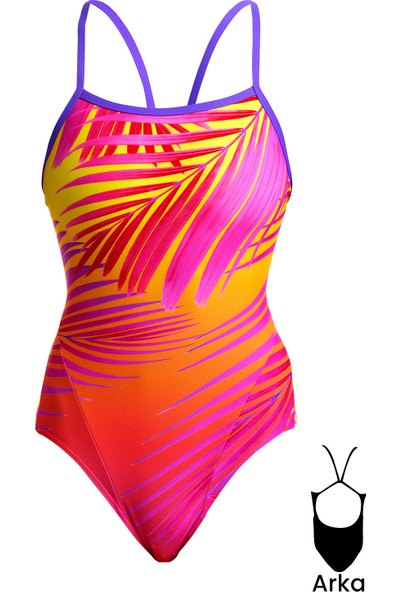 Funkita Ss Beach Sunset Kadın Antrenman Mayo Funkita Ss Beach Sunset Kadın Antrenman Mayo